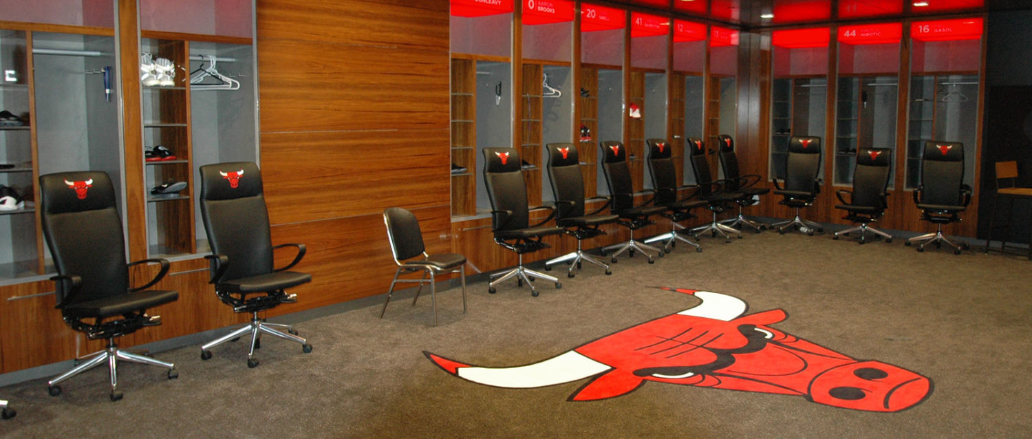 Bulls Locker Room | Oakwood Contractors